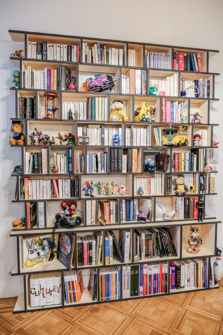 Custom bookcase (H254cm - W181 cm) - The Perfect Bookshelf